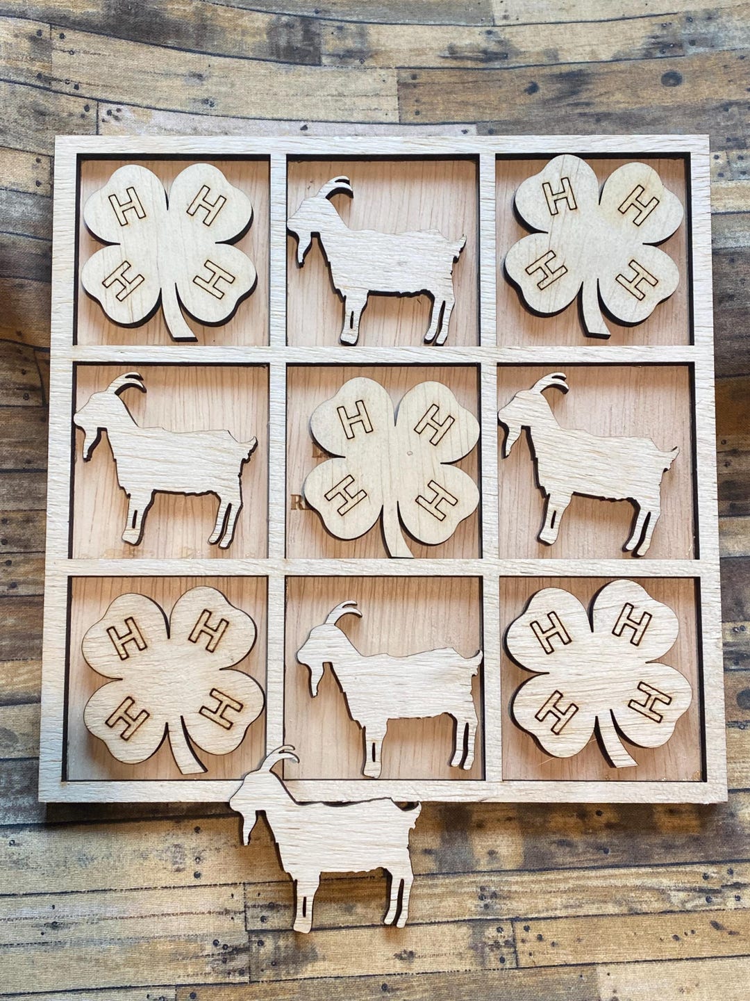 4H and FFA Tic Tac Toe Boards - Etsy