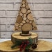 Christmas Tree/log Slice Tree/wood Tree/small Tree/wooden Decoration ...