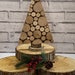Christmas Tree/log Slice Tree/wood Tree/small Tree/wooden Decoration ...
