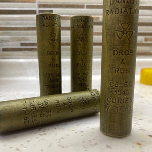 Cobalt-60 Drop & Run Prop Replica - 3D Printed, Hand-painted ...
