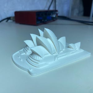 Sydney Opera House Model | PLA Miniature Architectural Replica | Desk ...