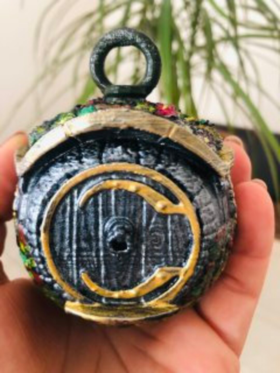Hobbit House Ornament Hand Painted and Varnished A Unique - Etsy