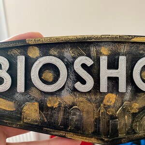 Bioshock Dreams Wall Decor Sign 23x9 Cm approx. 9x3.5 Inches ...