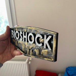 Bioshock Dreams Wall Decor Sign 23x9 Cm approx. 9x3.5 Inches ...