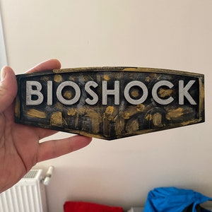 Bioshock Dreams Wall Decor Sign 23x9 Cm approx. 9x3.5 Inches ...
