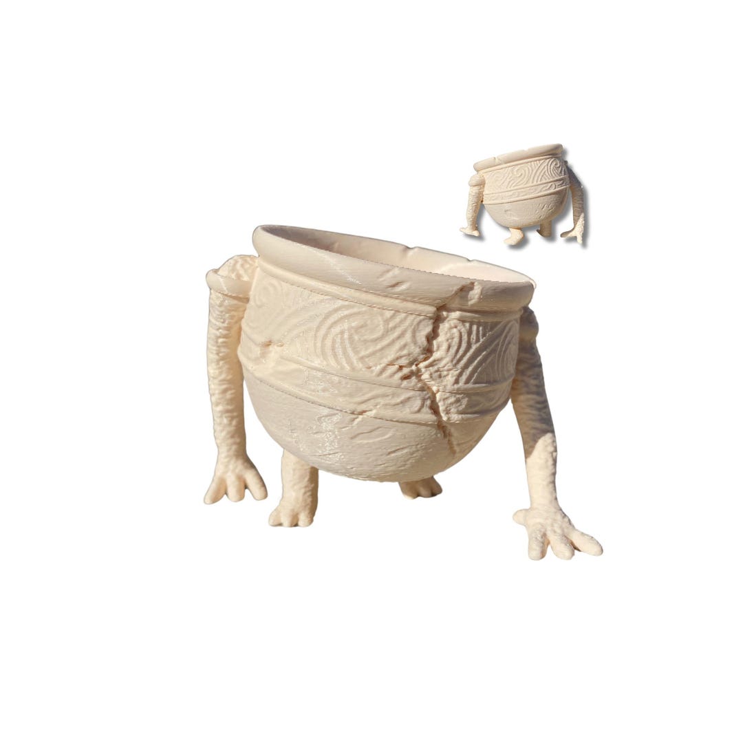 Pot Boy Planter: 3D Printed PLA, Unique Gamer Gift - Etsy