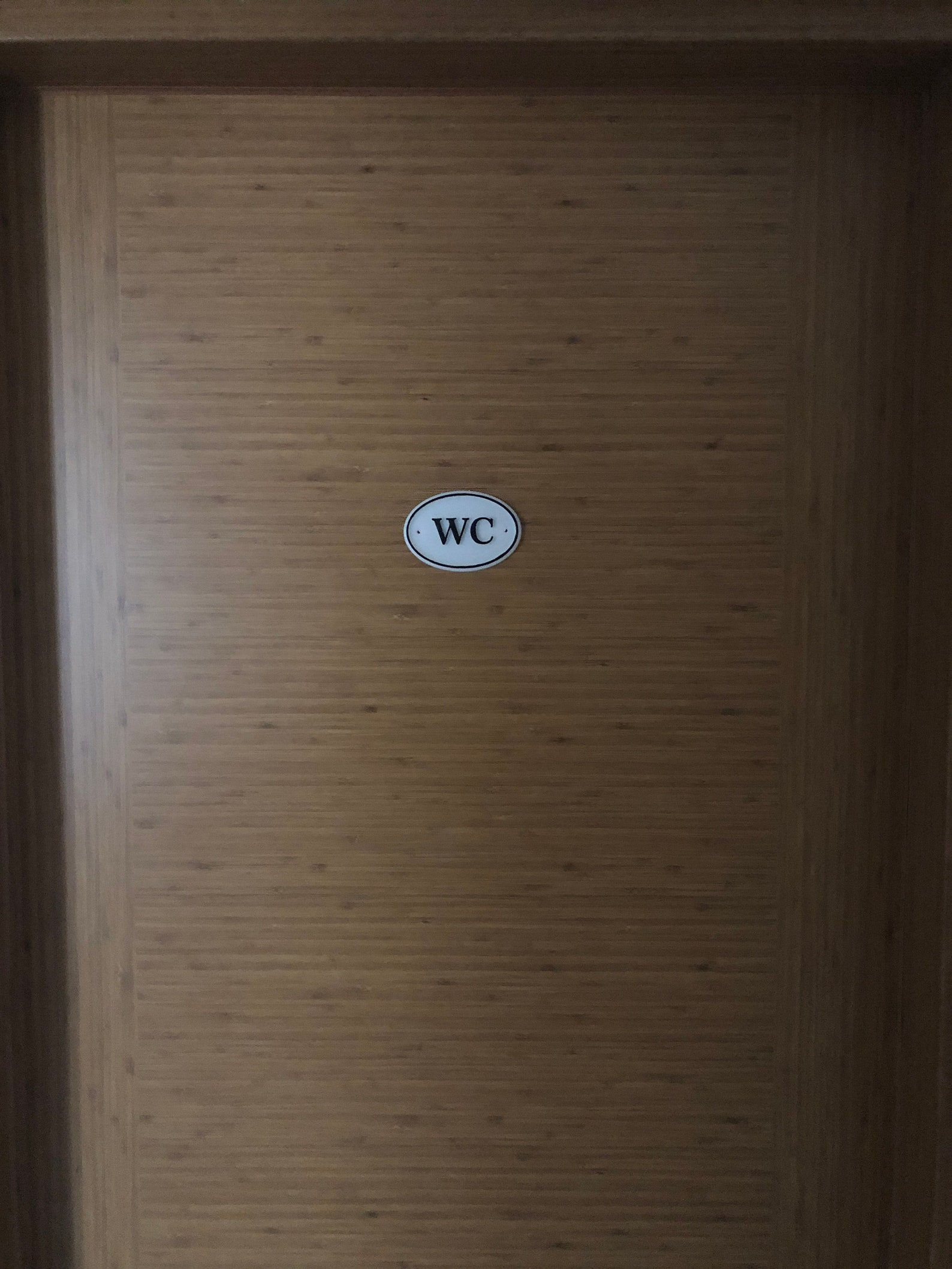 Elegant 3D Printed PLA Plastic French Style Toilet Door Plaque - Etsy