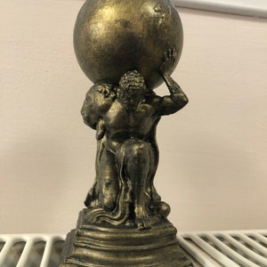 Atlas Greek Mythology the Man Who Carried the World Titan God of ...