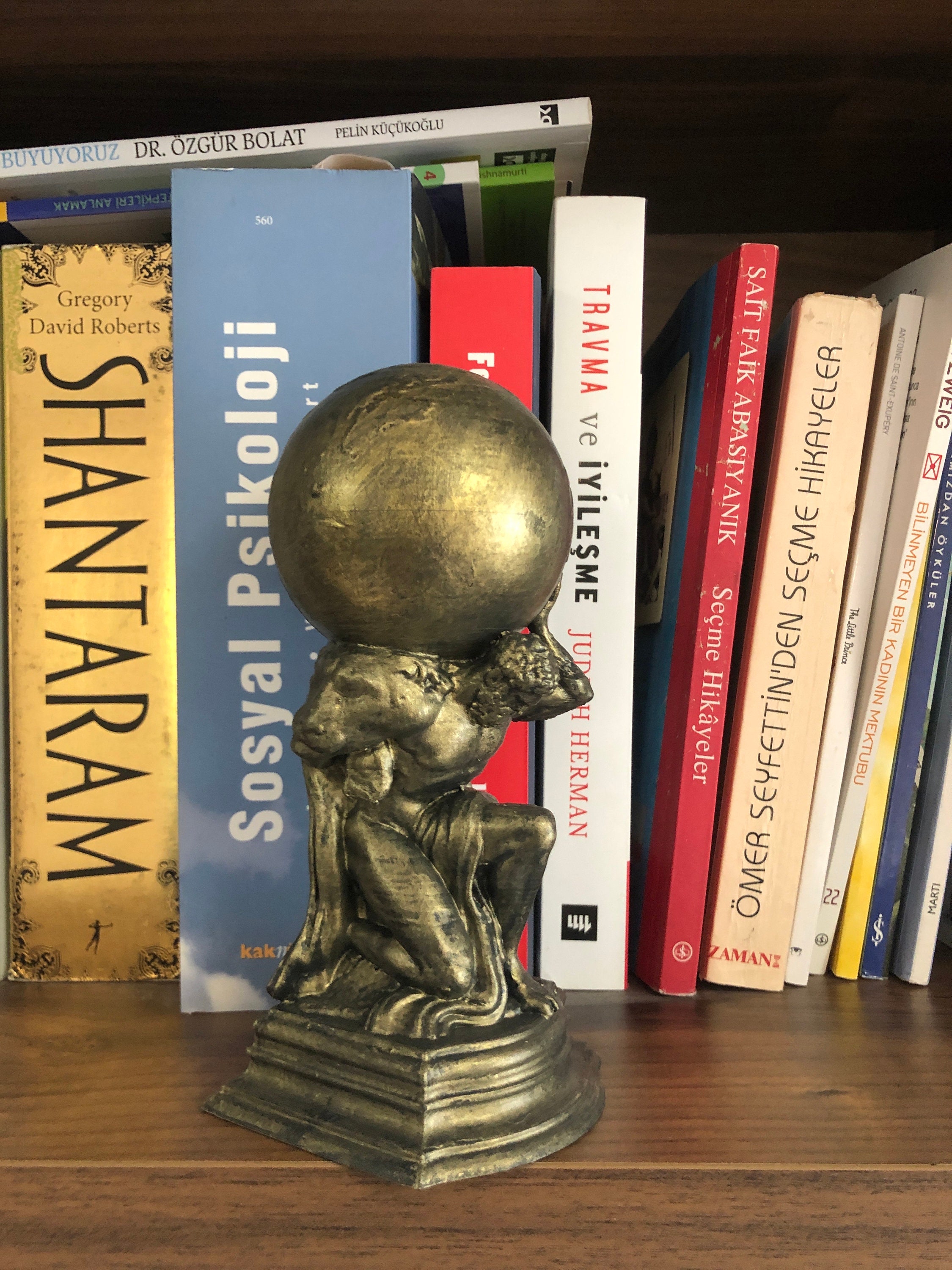 Atlas Greek Mythology the Man Who Carried the World - Etsy