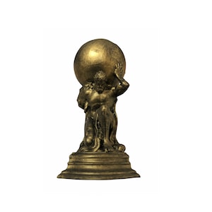Atlas Greek Mythology the Man Who Carried the World Titan God of ...