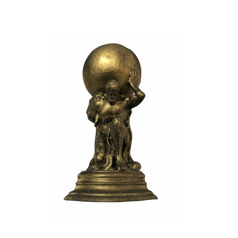 Atlas Greek Mythology the Man Who Carried the World - Etsy