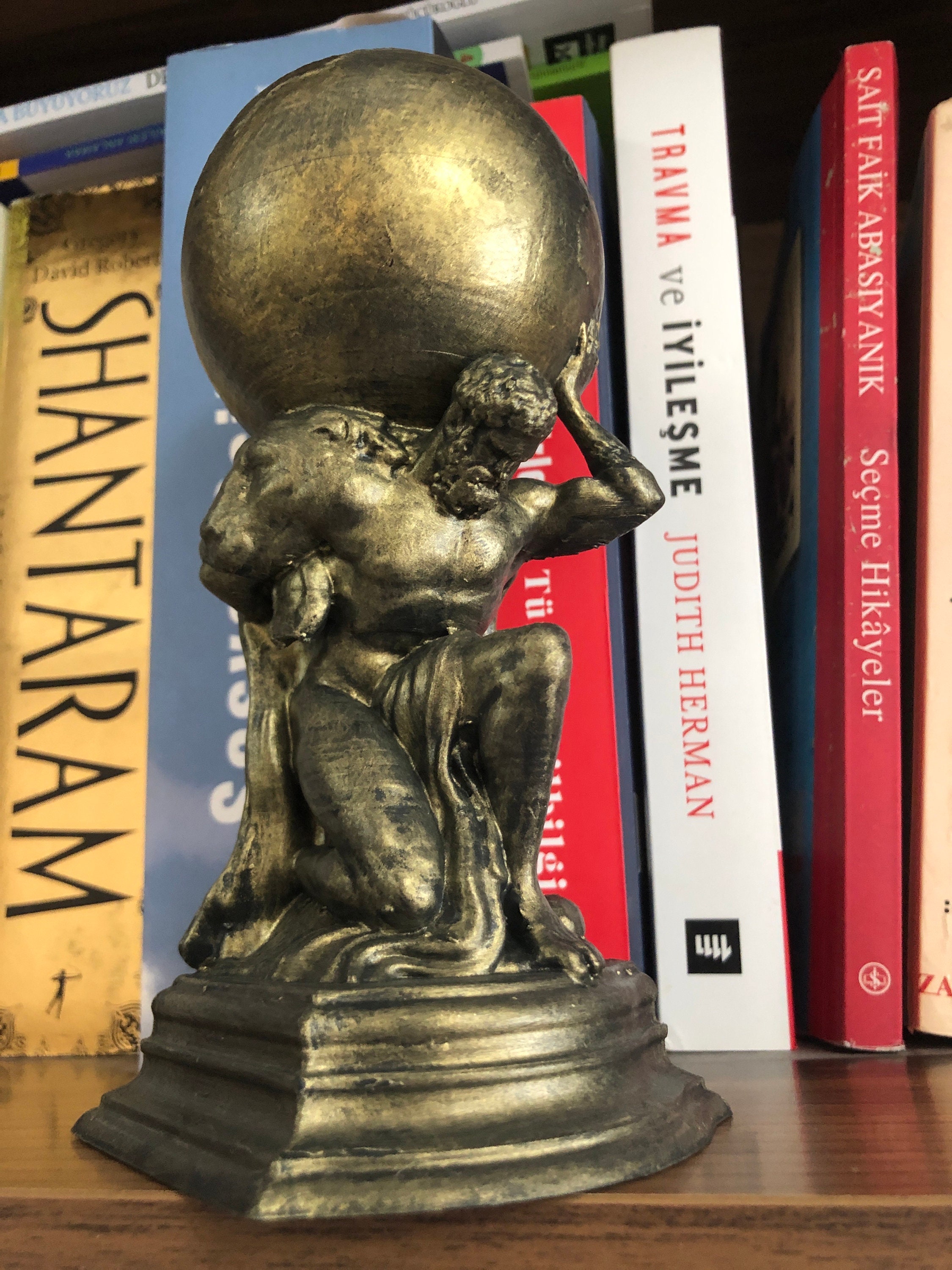 Atlas Greek Mythology the Man Who Carried the World - Etsy