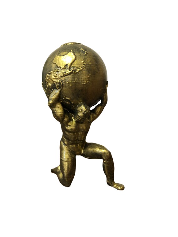 Atlas Greek Mythology the Man Who Carried the World - Etsy India