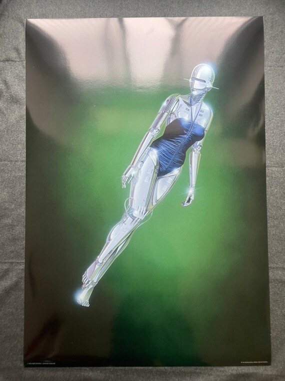 Hajime Sorayama Sexy Robot Pinup Large Art Print Etsy