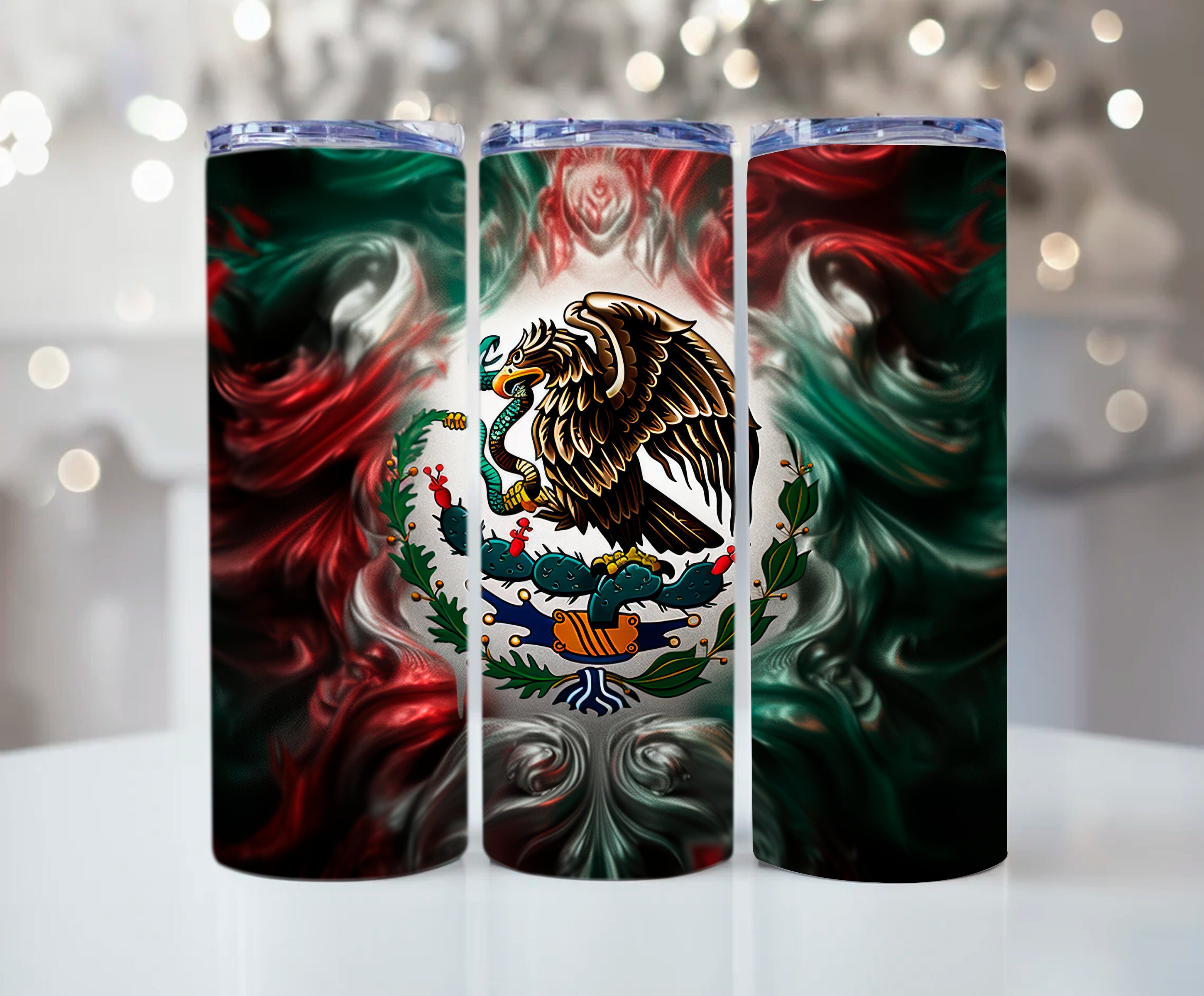 Mexico Flag Tumbler Wrap/ Tumbler 20 Oz PNG - Etsy