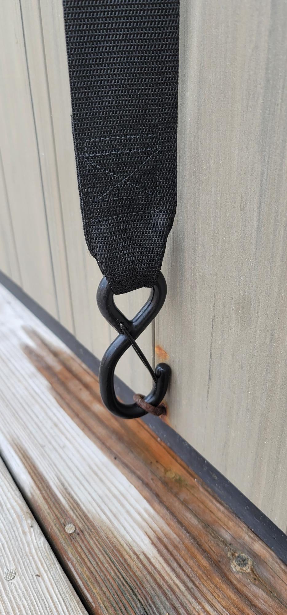 ADJUSTABLE Hot Tub Cover Security Wind Strap 15 Long X 2 Wide Black - Etsy