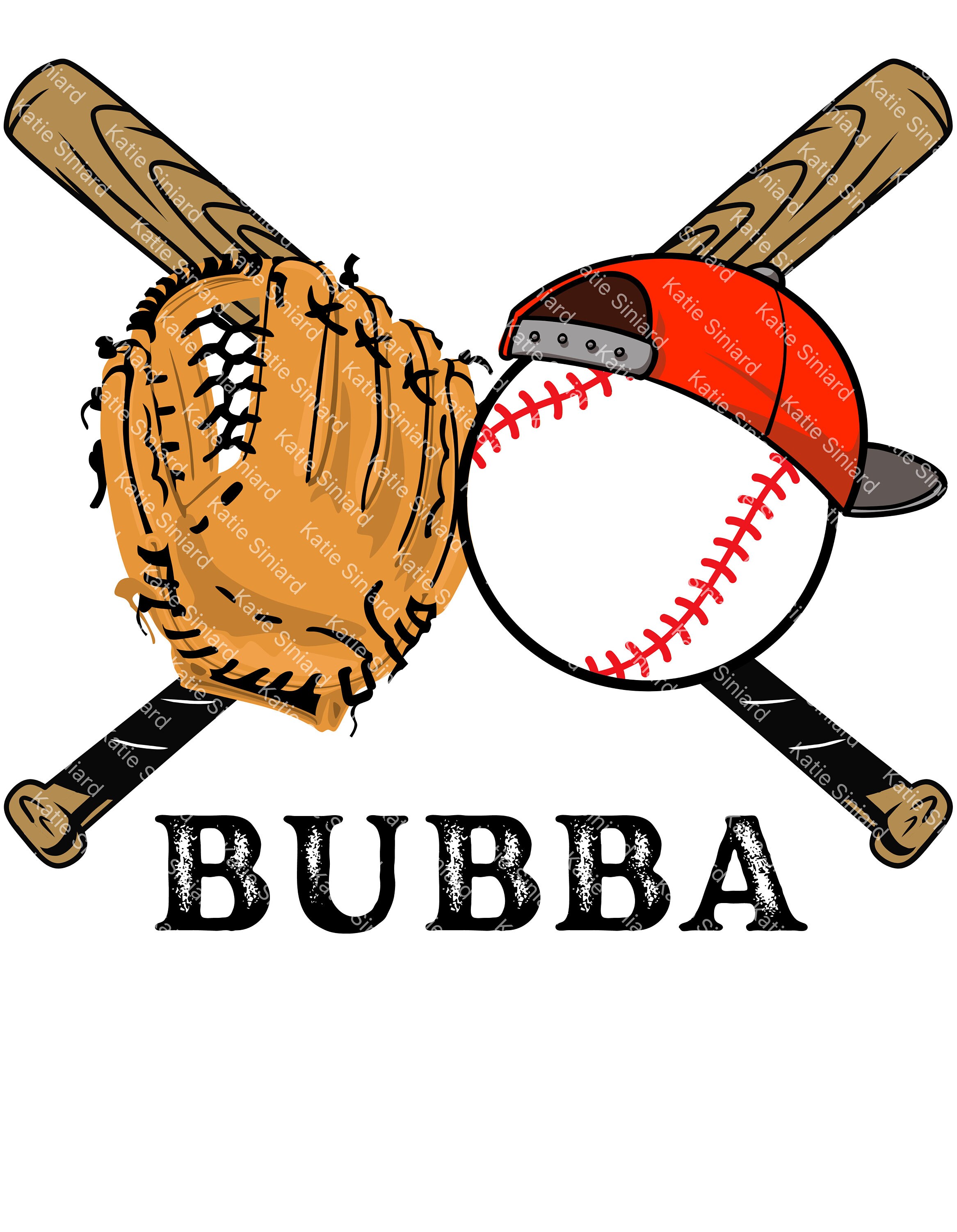 Baseball/t Ball Bubba PNG - Etsy