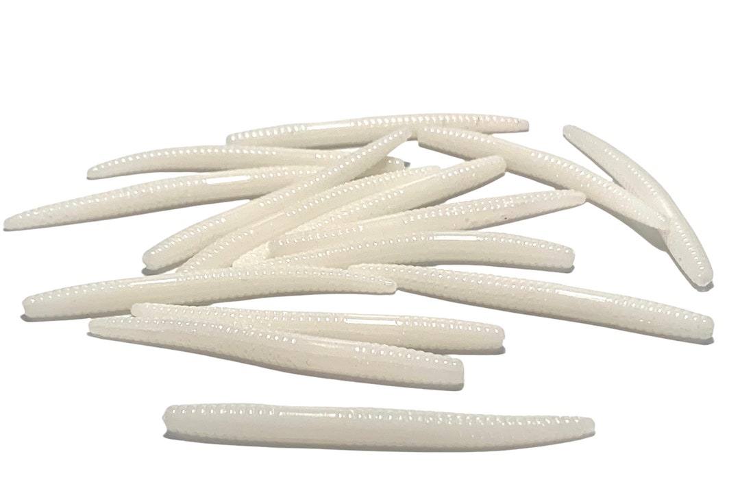 2.5 Inch Plastic Worm for Bass, Steelhead, and Trout (15 Worms/pack) - Etsy