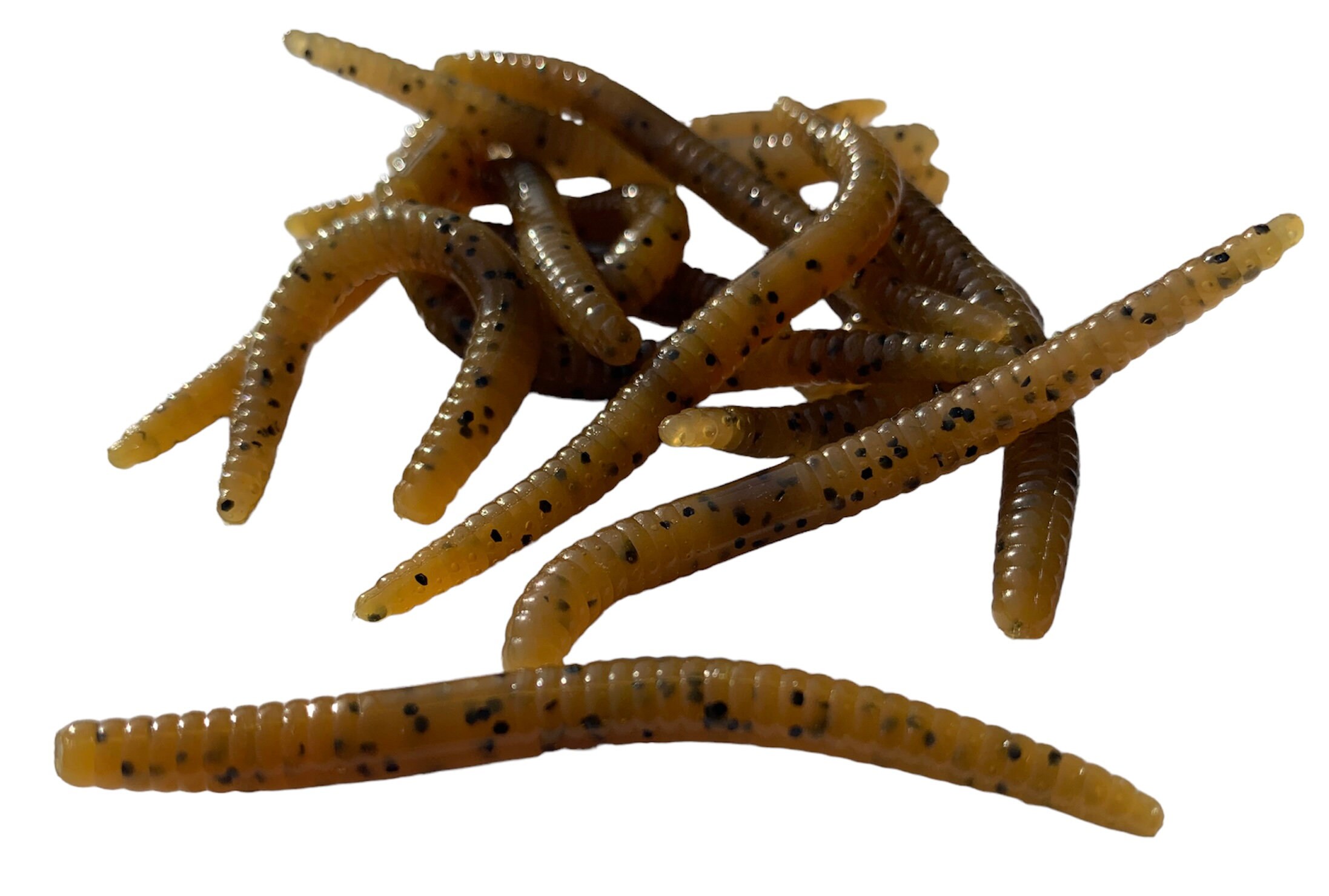 2.5 Inch Plastic Worm for Bass, Steelhead, and Trout 15 Worms/pack - Etsy