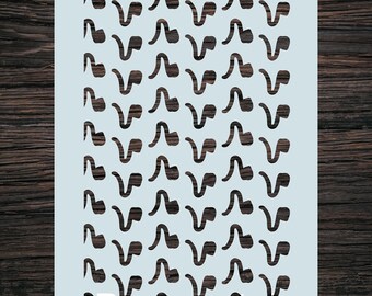 Scrapbooking Clip Art & Image Files 8.5 x 11 inches Geometric Pattern ...