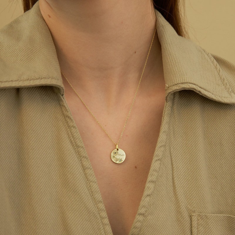 Birth Necklace - Etsy