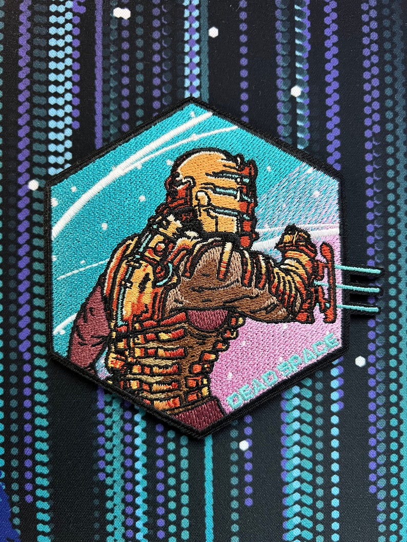 Dead Space Isaac Clarke Embroidered Velcro Morale Patch - Etsy