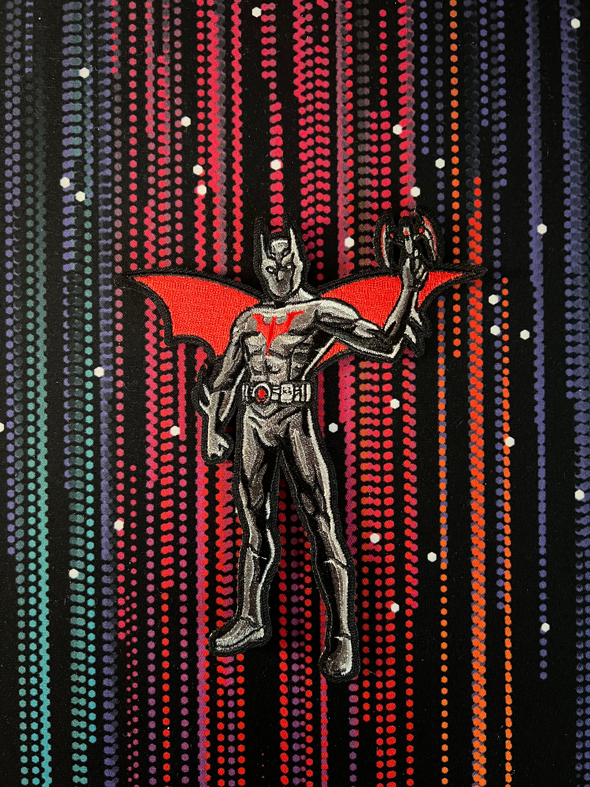 Batman Beyond Embroidered Morale Patch - Etsy