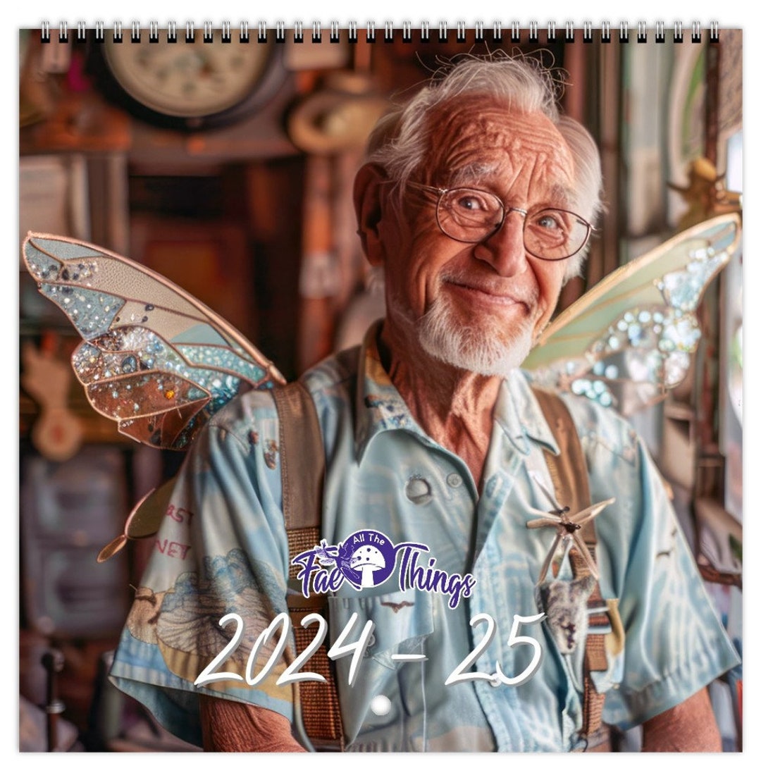Fairy Godfather 2024/25 Wall Calendar 2024 2025 USA & CANADA - Etsy