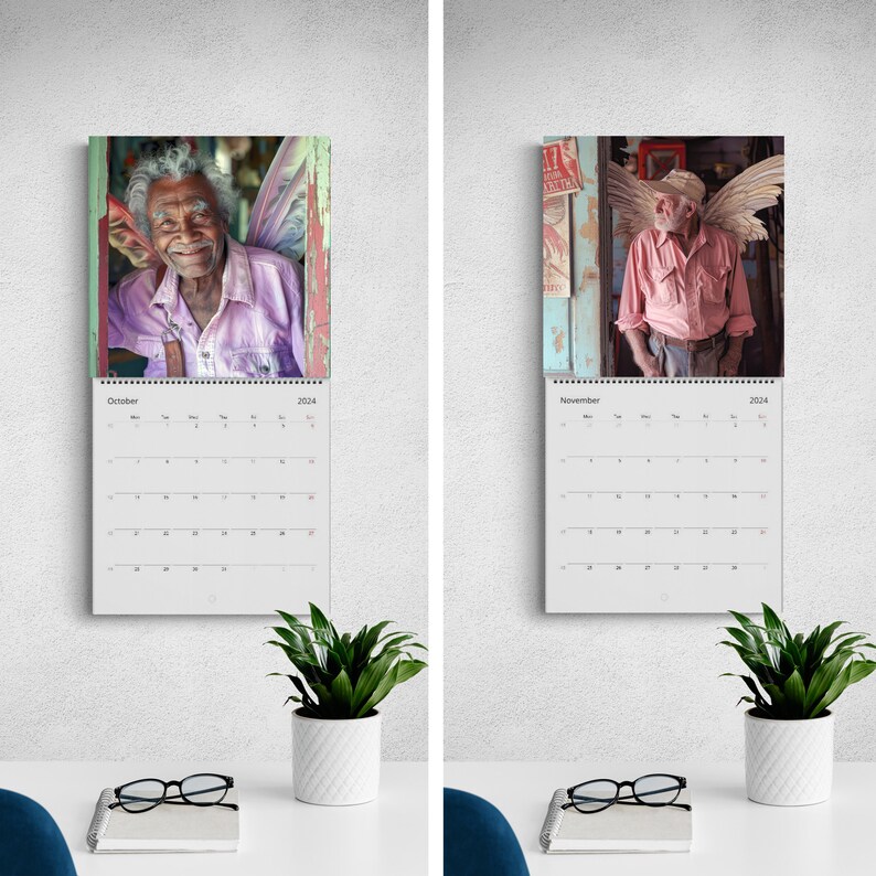 Fairy Godfather 2025 Wall Calendar - Jan 2025 - Dec 2025 - Etsy