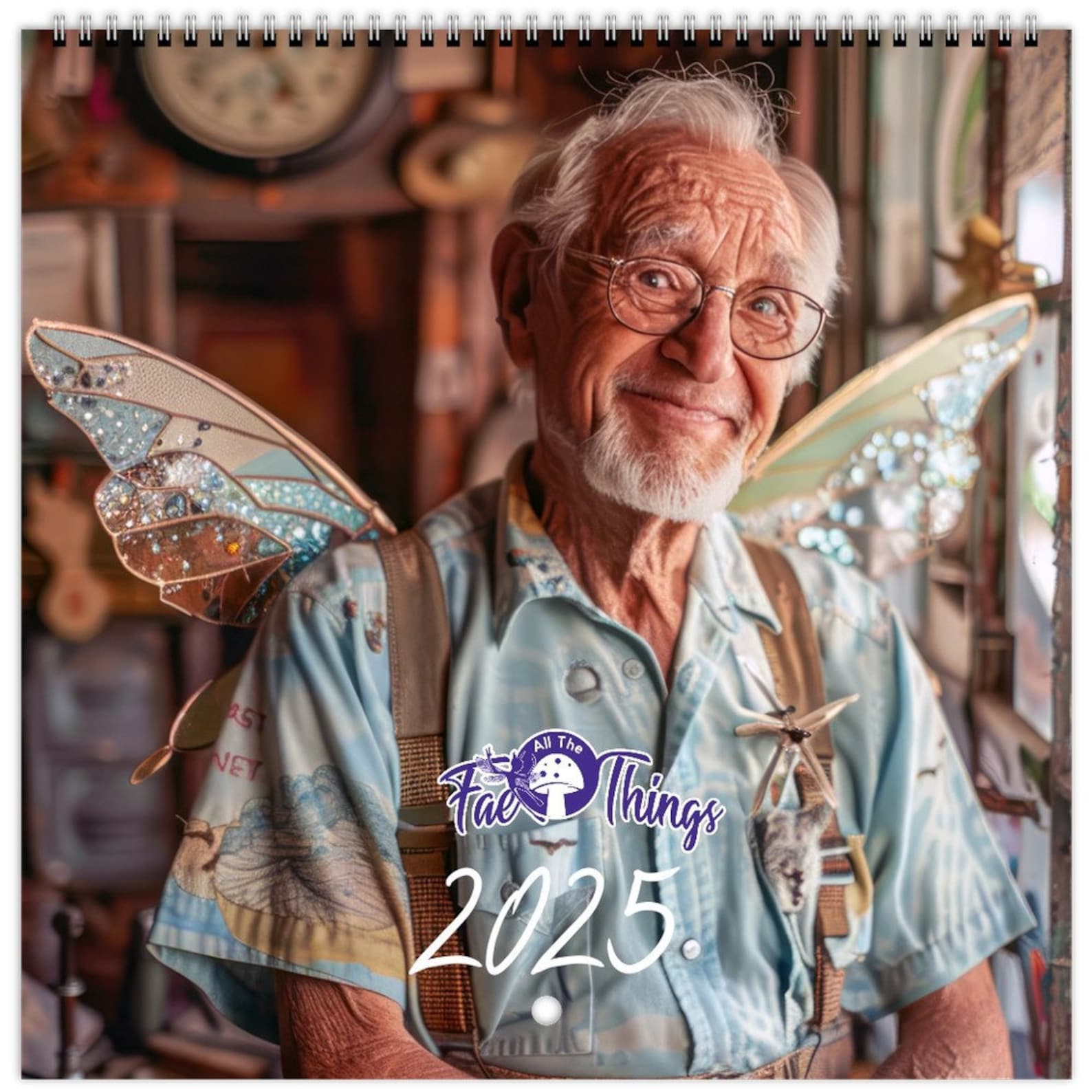 Fairy Godfather 2025 Wall Calendar - Jan 2025 - Dec 2025 - Etsy