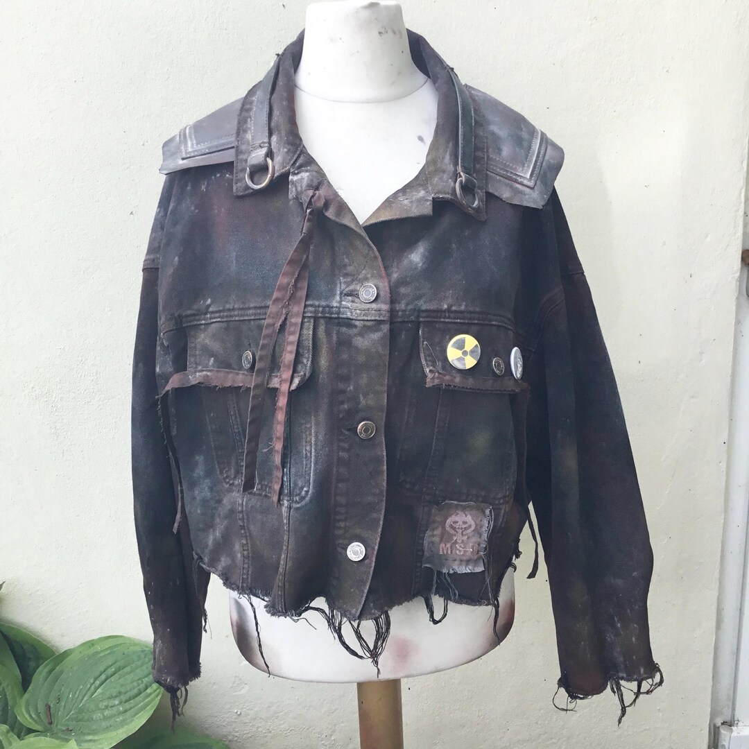 Post Apocalyptic Jacket 12 UK, Mad Max LARP Cosplay Festival Fallout ...