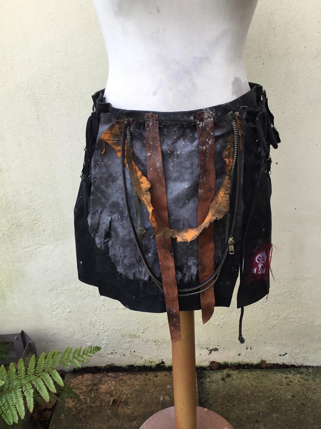 Post Apocalyptic Skirt 14 UK, Mad Max, LARP, Cosplay, Festival, Fallout ...