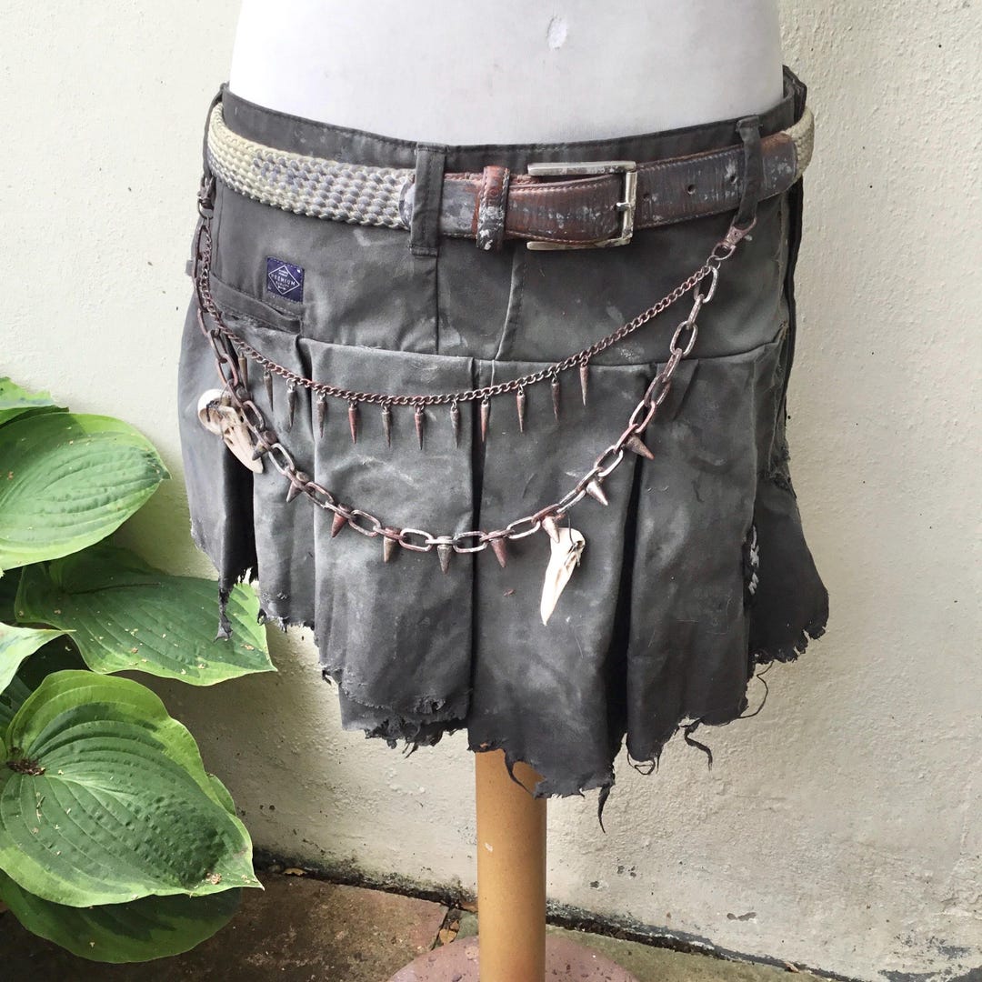 Post Apocalyptic Skirt 12 UK, Mad Max LARP Cosplay Festival Fallout ...