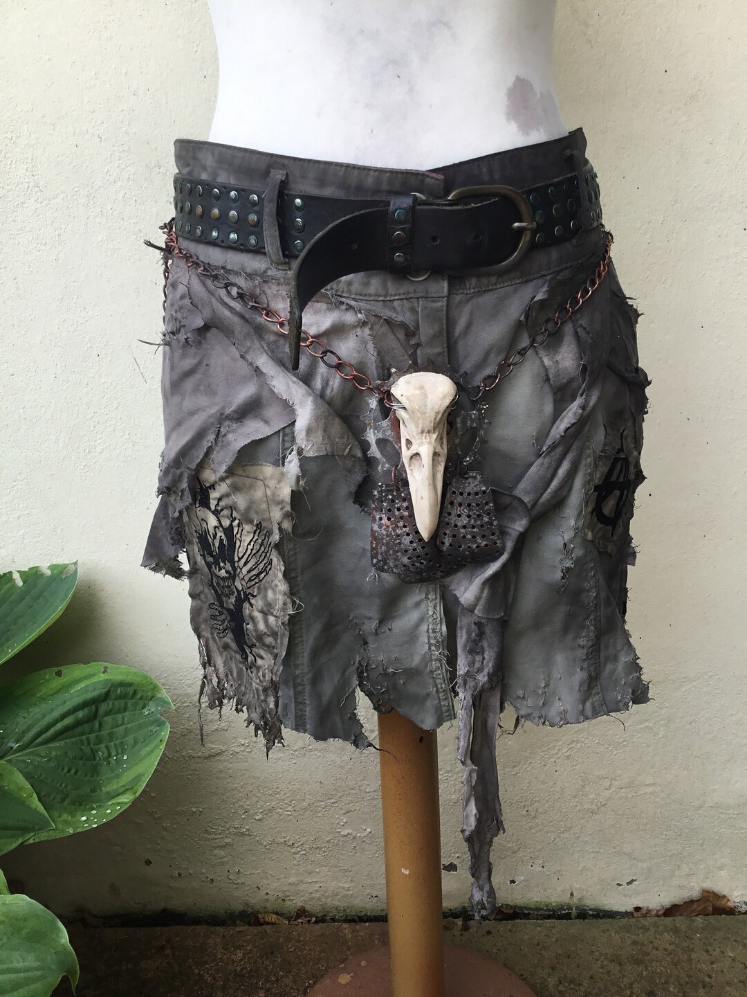 Post Apocalyptic Skirt 14UK, Mad Max, LARP, Cosplay, Festival, Fallout ...
