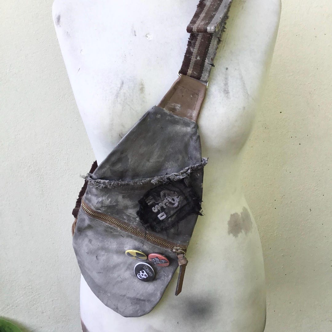Post Apocalyptic Sling Bag, Mad Max, LARP, Cosplay, Festival, Fallout ...