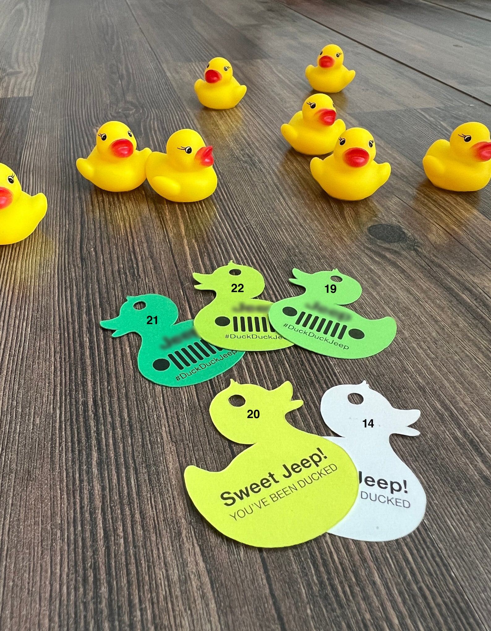 Duck Duck Jeep Tags - Double Sided - Etsy