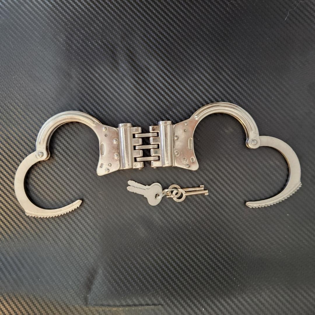 Vintage Professional Handcuffs, Extra Secure 4-lock System With Unique ...