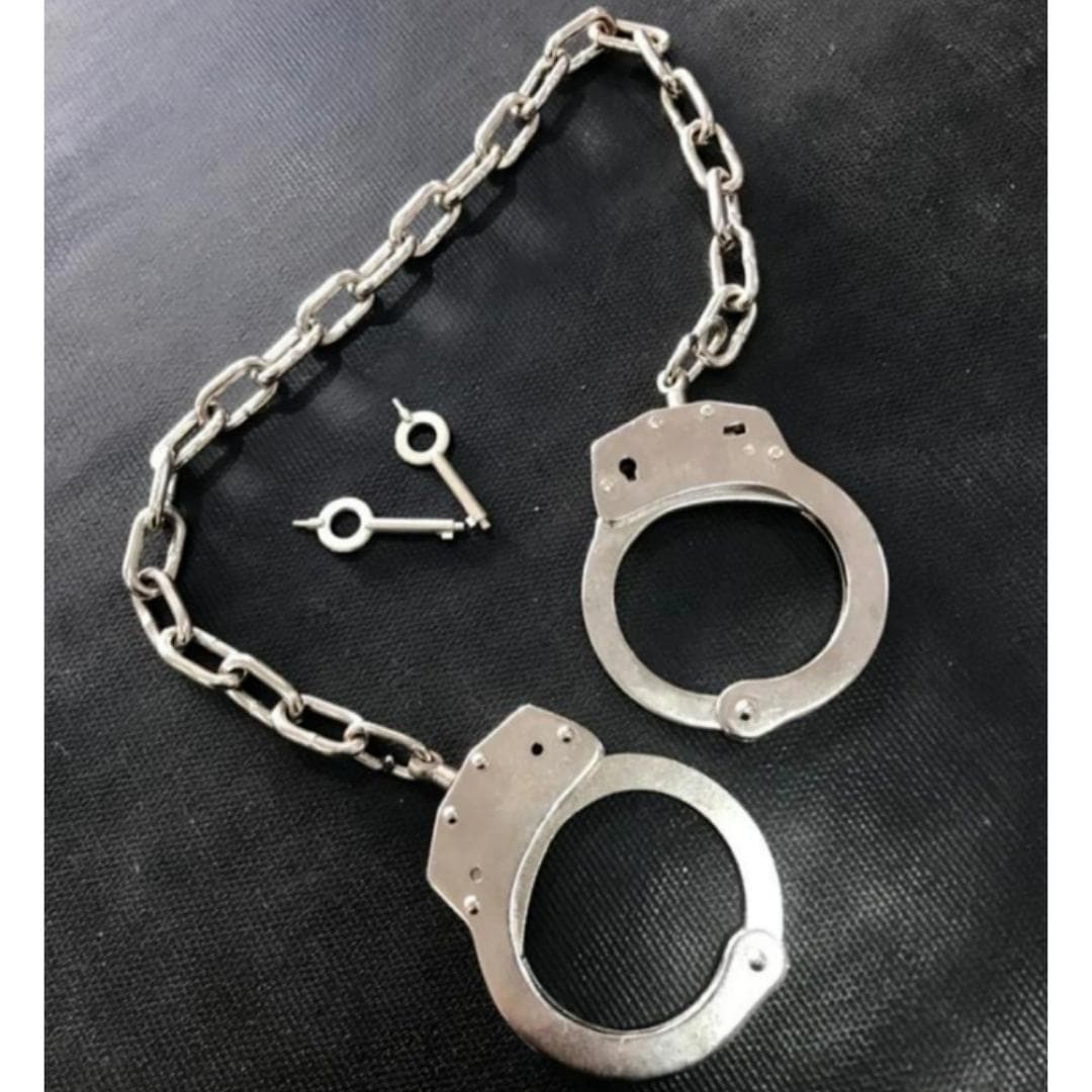 Heavy Duty Steel Leg Irons and Ankle Handcuffs - Metal Restraints ...
