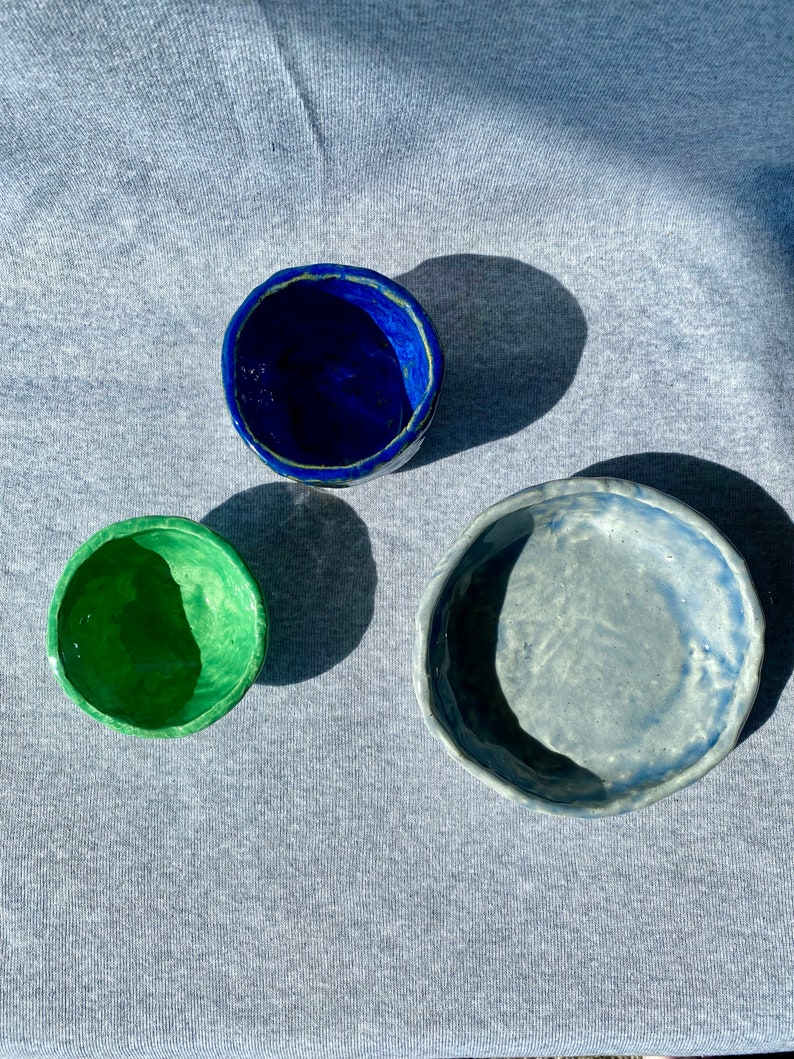 Assorted Pottery, Small Plant Pots, Condiment Bowls, Snack Bowls ...