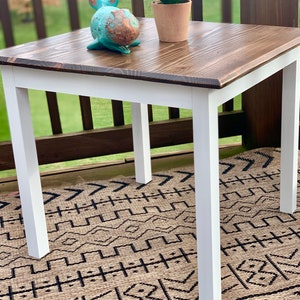 Handmade Toddler & Childrens Table, Real Wood, Farmhouse, Rustic, Small ...