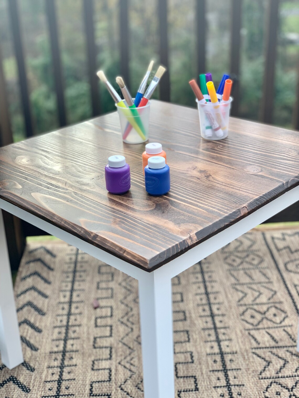 Handmade Toddler & Childrens Table Real Wood Farmhouse - Etsy