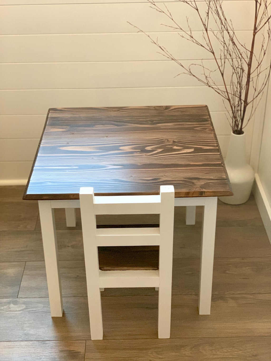 Handmade Toddler & Childrens Table Real Wood Farmhouse - Etsy