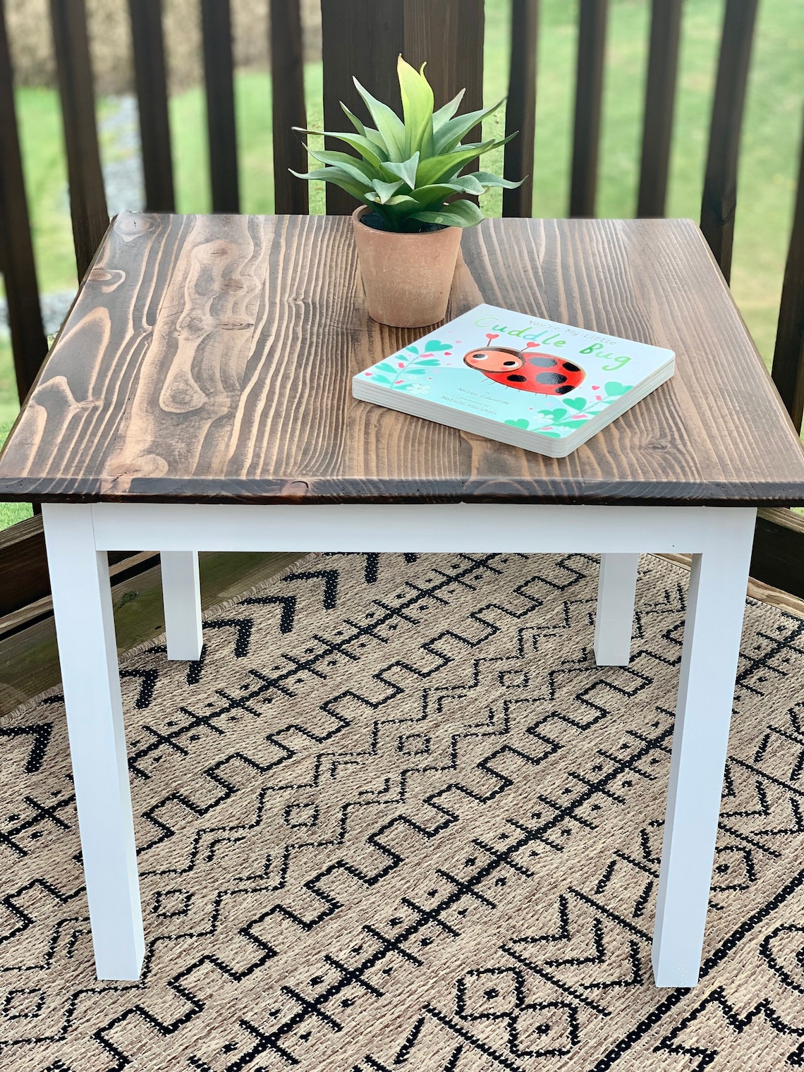 Handmade Toddler & Childrens Table Real Wood Farmhouse - Etsy