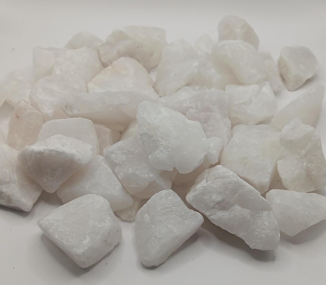 Snow Quartz - Rough Crystal - Etsy