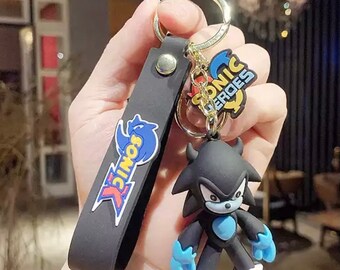 Sonic Shadow Keychain - Etsy