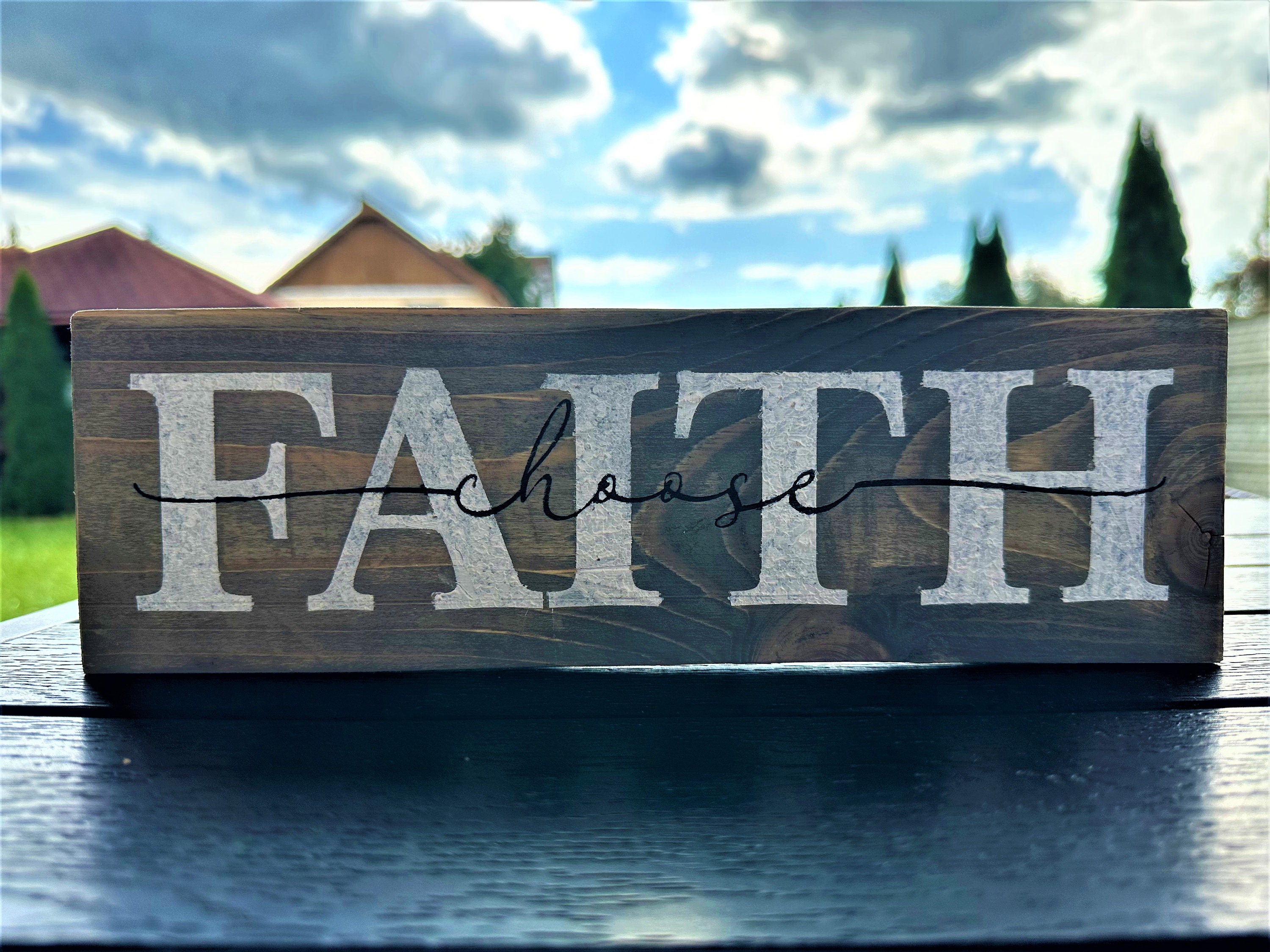 Faith, Hope, Love, Peace, Joy, Grace, Christian Wall Art, Christian ...