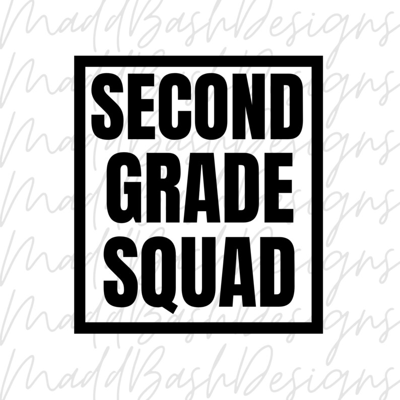 Grade School Teacher Squad Bundle | SVG/PNG Cut File | Prek ...