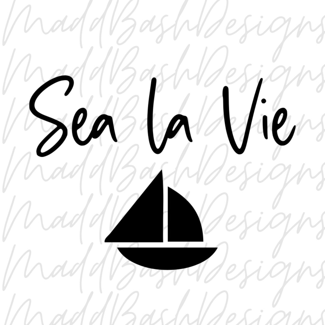 Sea La Vie | SVG/PNG Cut File - Etsy