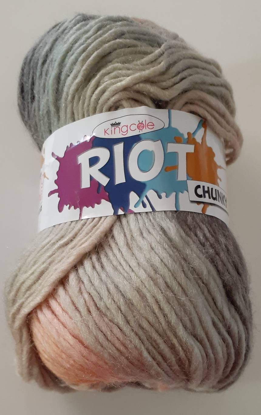 King Cole Riot Chunky - Etsy