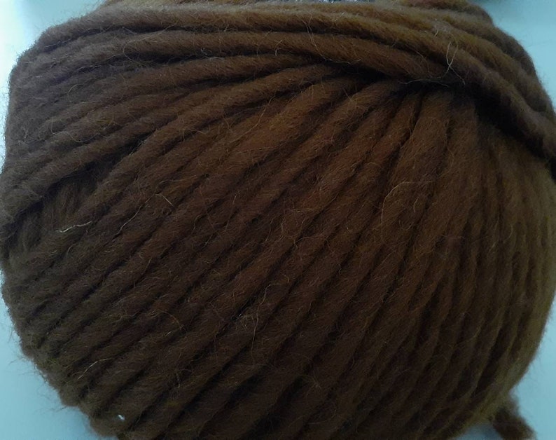 Bulky Rustic Wool Yarn. Hobii. Happy Sheep. - Etsy